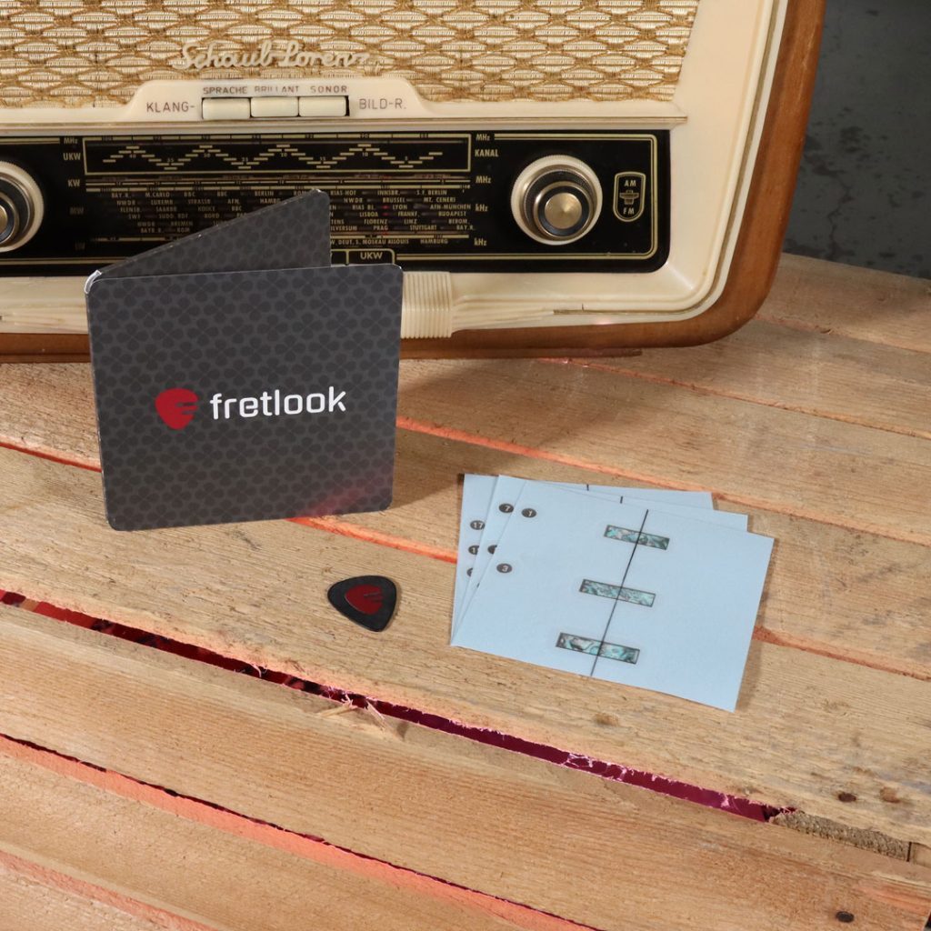 fretlook - Squares Fretboard Inlay Stickers - Made in Germany