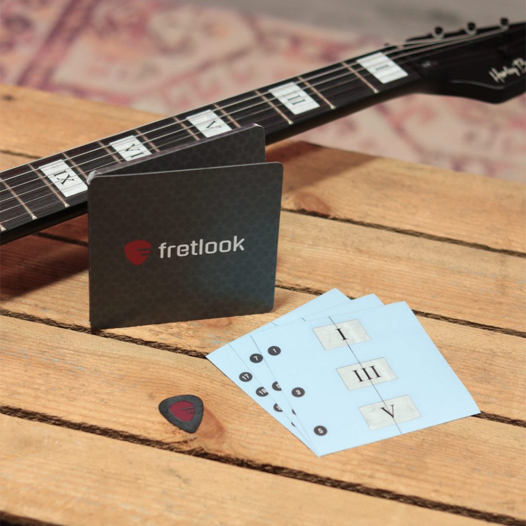 fretlook - Numeri Fretboard Inlay Stickers - Made in Germany